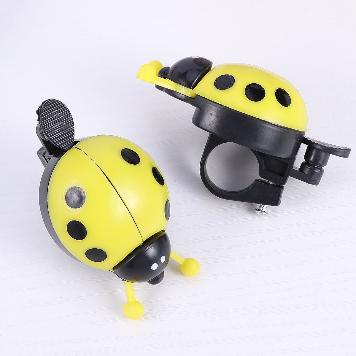 WHAMVOX 2 Pcs Yellow Ladybug Bicycle Bell Lovely Horn Child - Walmart.com