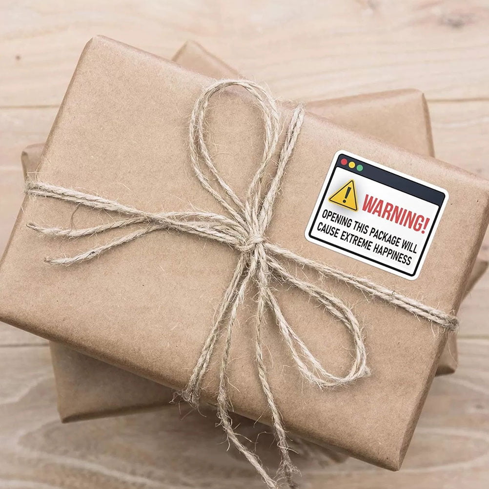 WHAMVOX 2 Rolls Envelope Seals Sticker Packaging Decals Adhesive Labels ...