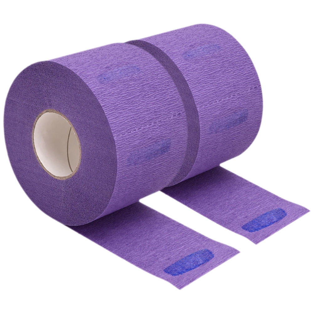 WHAMVOX 2 Rolls of Hairdressing Neck Strips Stretchy Paper Neck Wraps ...