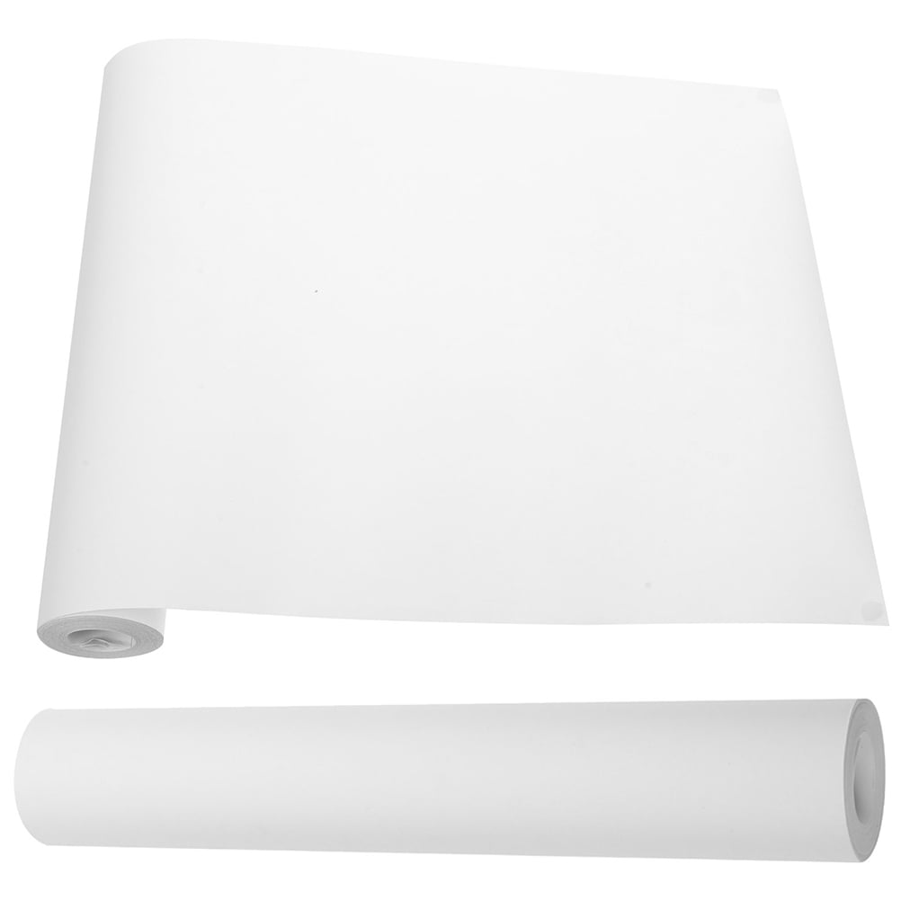 WHAMVOX 2 Rolls Large Drawing Paper for Kids Coloring White - Walmart.com