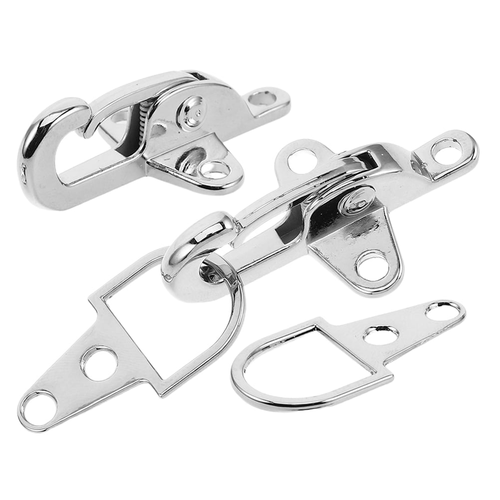 WHAMVOX 2 Sets Coat Belt Buckle Stylish Coat Metal Clip Buckle For Wind ...