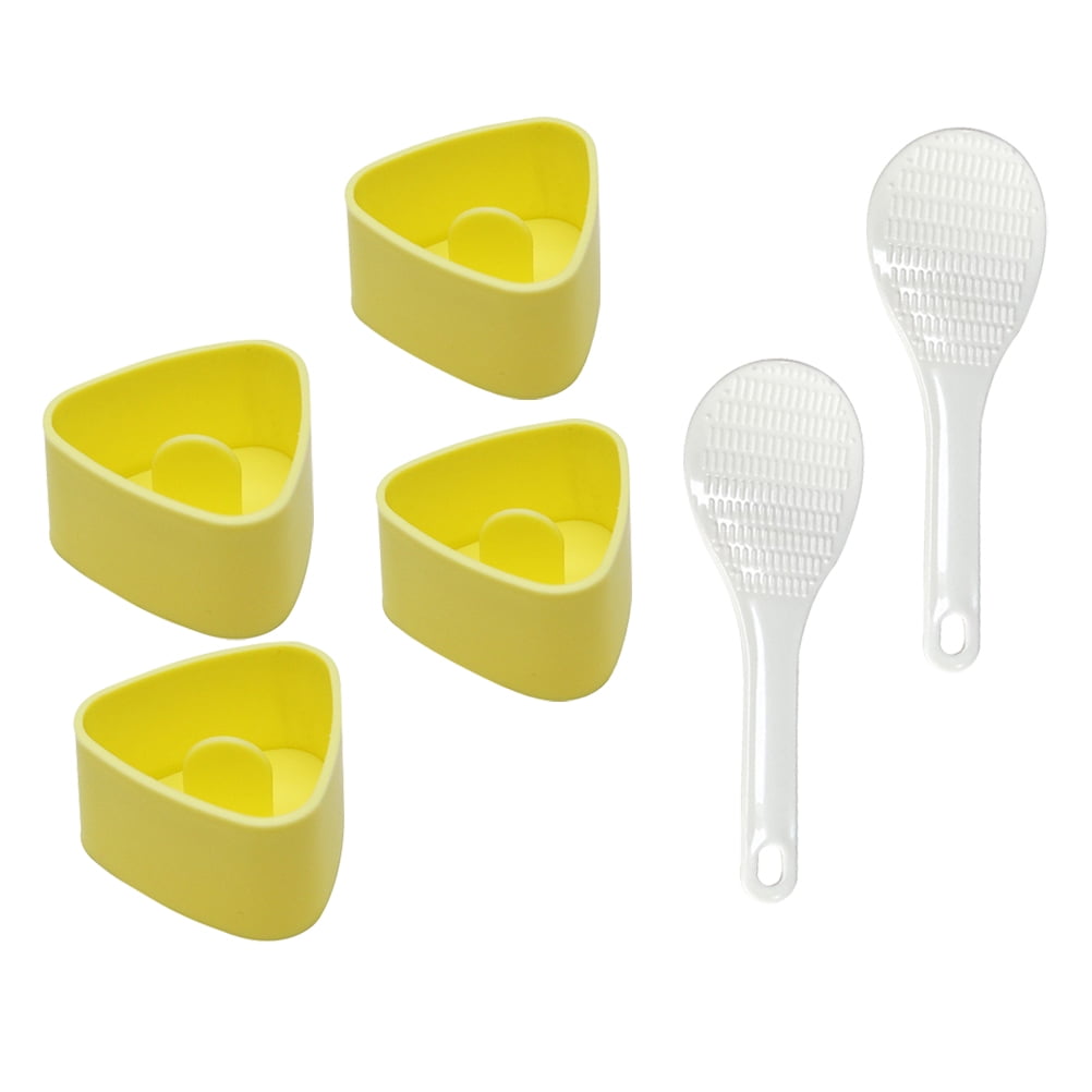 WHAMVOX 2 Sets Convenient Onigiri Making Tools Vegetable Rice Molds ...