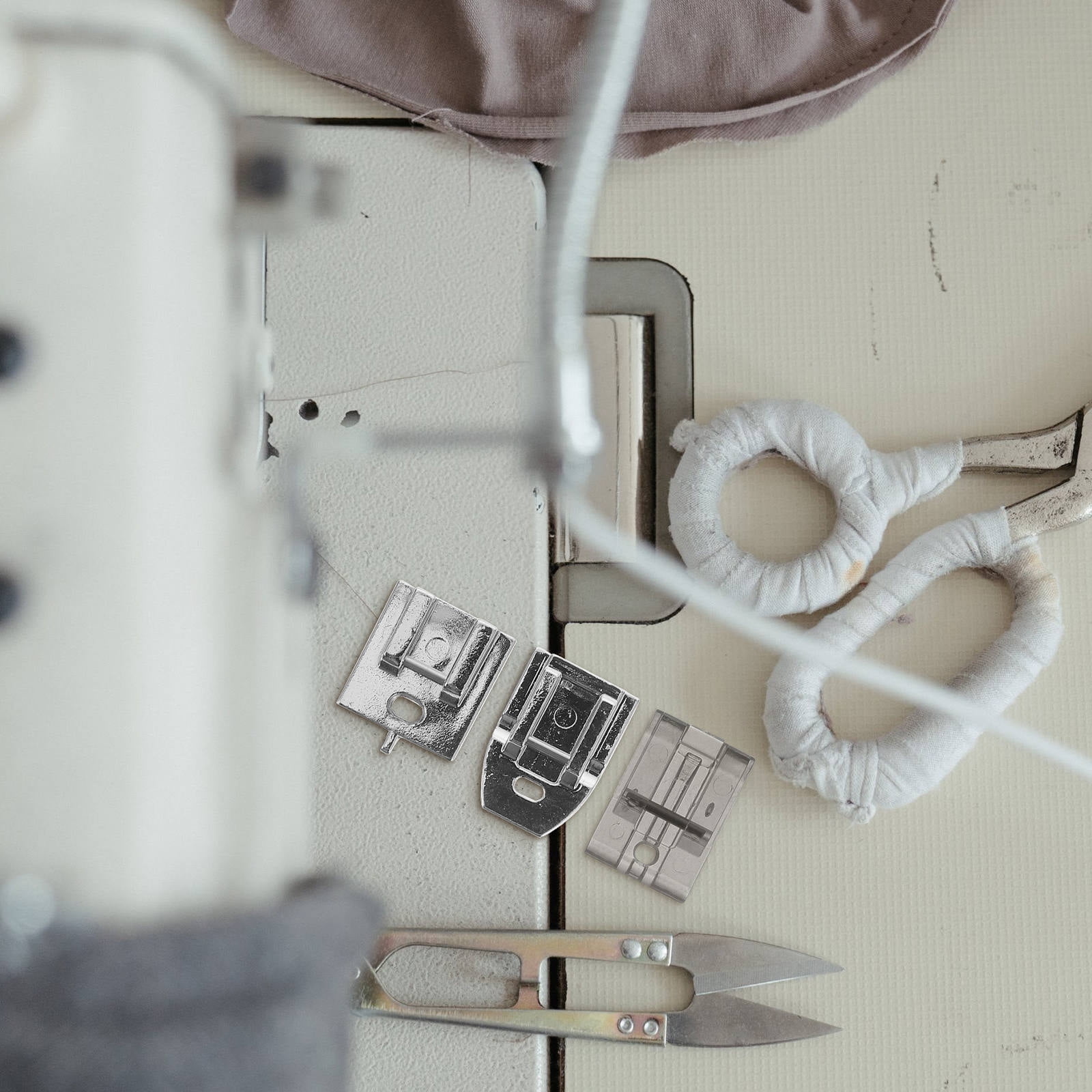 WHAMVOX 2 Sets Gathering Foot for Machine Sewing Feet Presser - Walmart.com