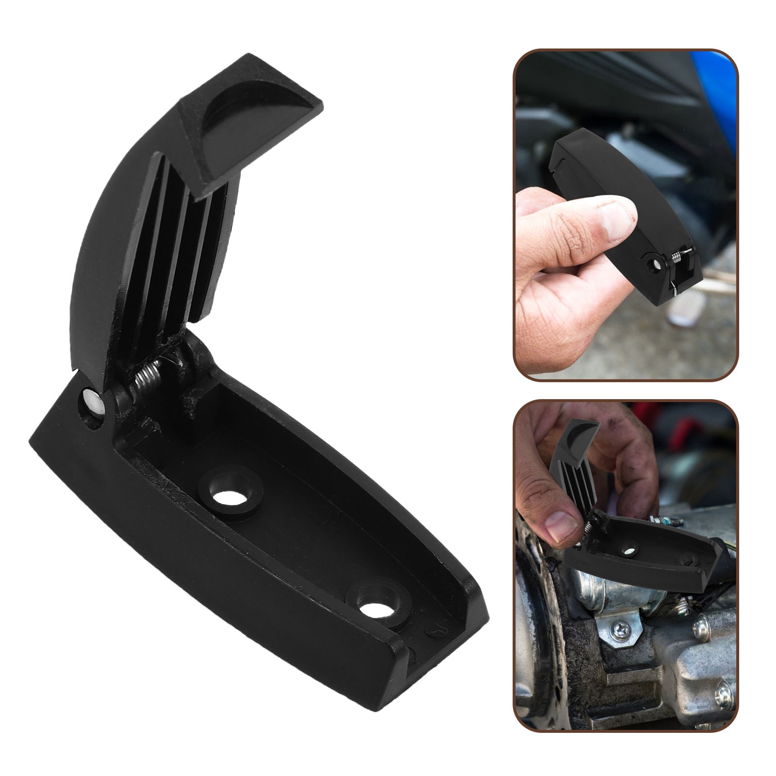 WHAMVOX 2 Sets Hidden Folding Rv Door Catch Universal Marine Plastic ...