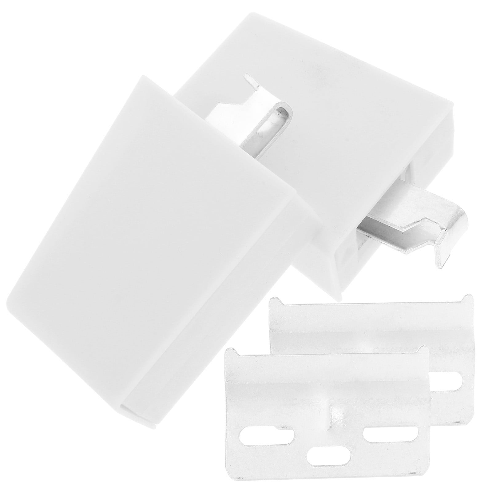 WHAMVOX 2 Sets Kitchen Cabinet Brackets Support for Attaching Hinges ...