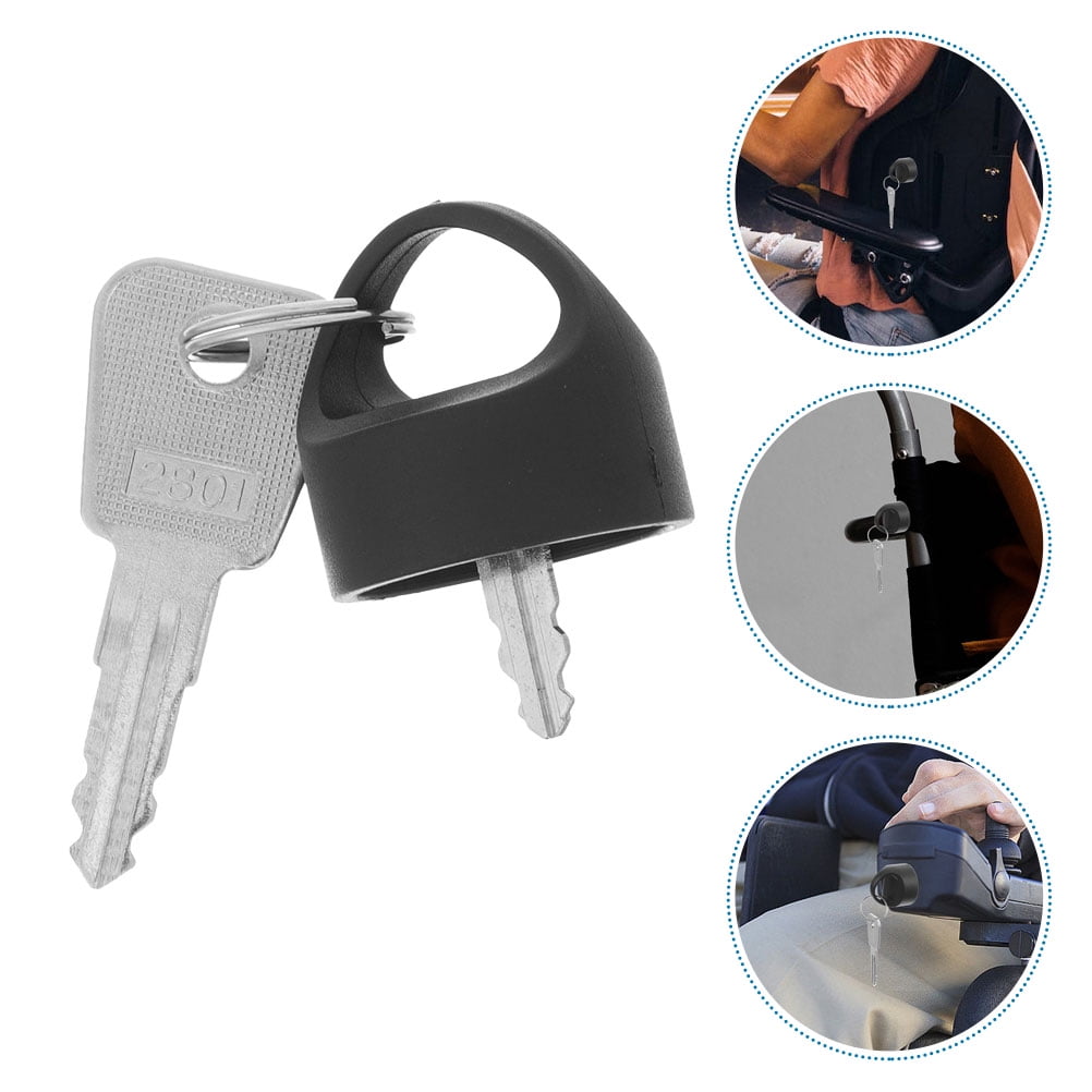 WHAMVOX 2 Sets Mobility Scooter Key Mechanism Elderly 4.70X2.90X2.90CM ...