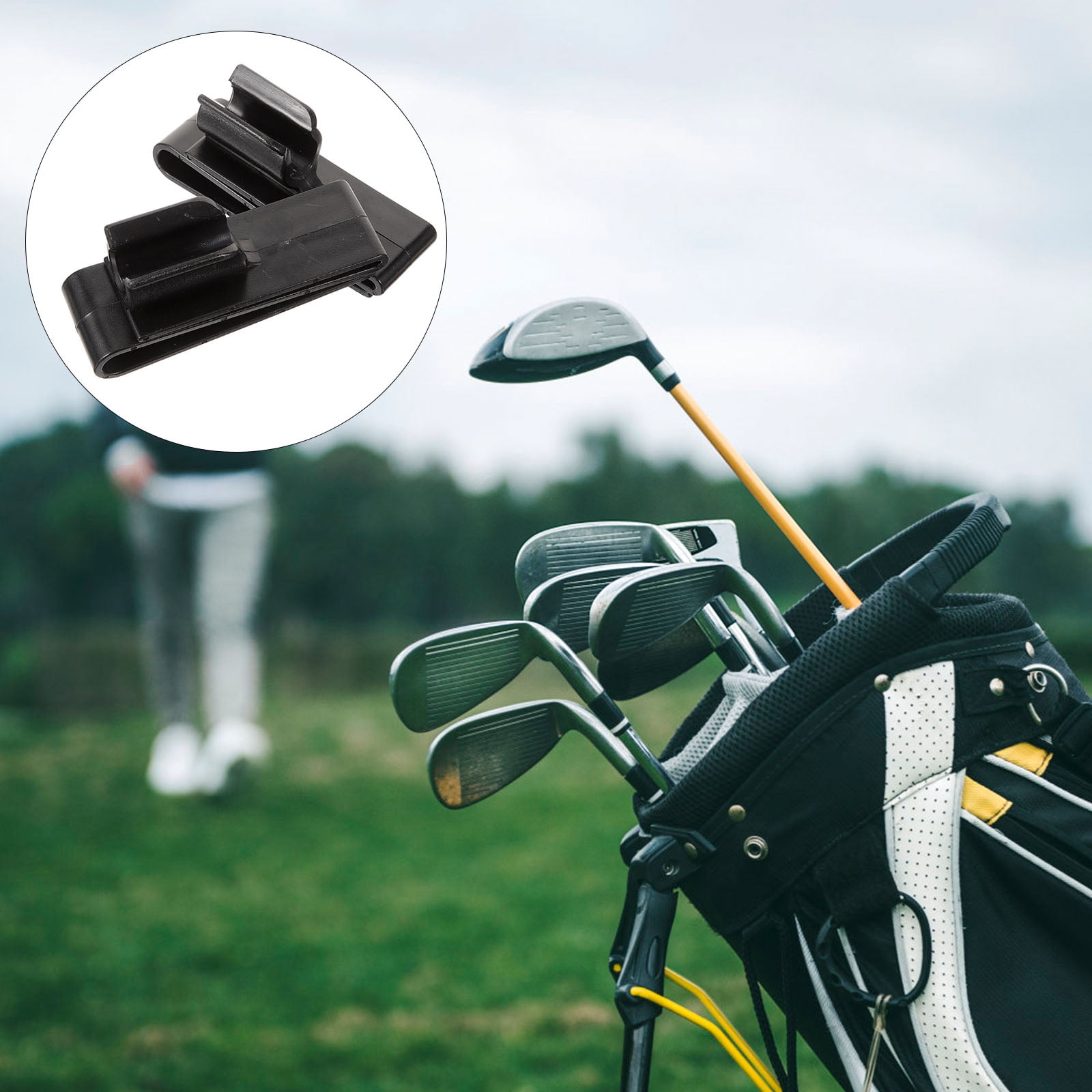 WHAMVOX 2 Sets Putter Golf Club Clip Carrying Accessory Clamp - Walmart.com