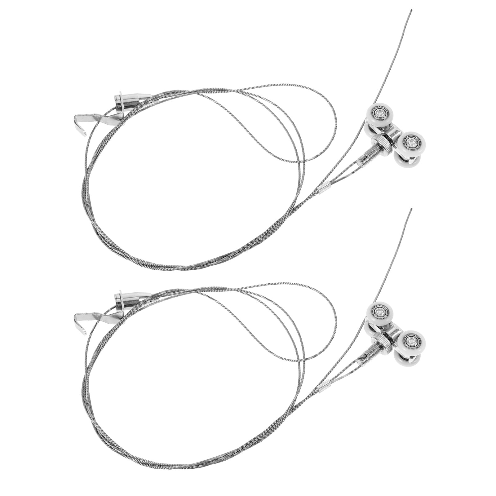 WHAMVOX 2 Sets of Photo Hanger Rope Picture Stainless Steel Adjustable ...