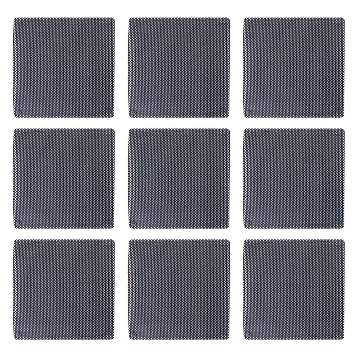 WHAMVOX 20 PCS White Computer Fan Grill Dust Net Cooler Covers Catcher ...