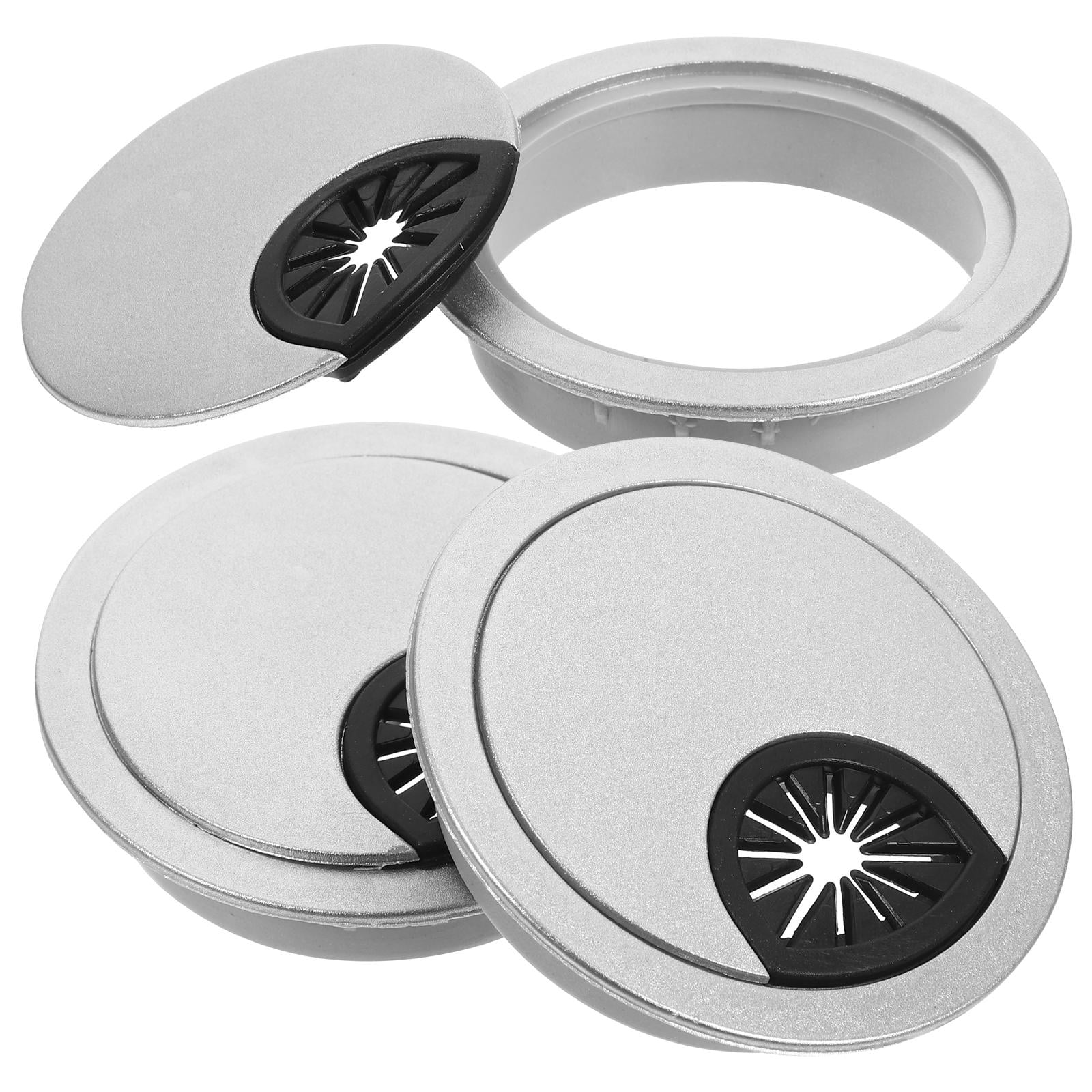 WHAMVOX 20 Pcs Cable Hole Cover Desk Grommet The Wire Office Desks ...