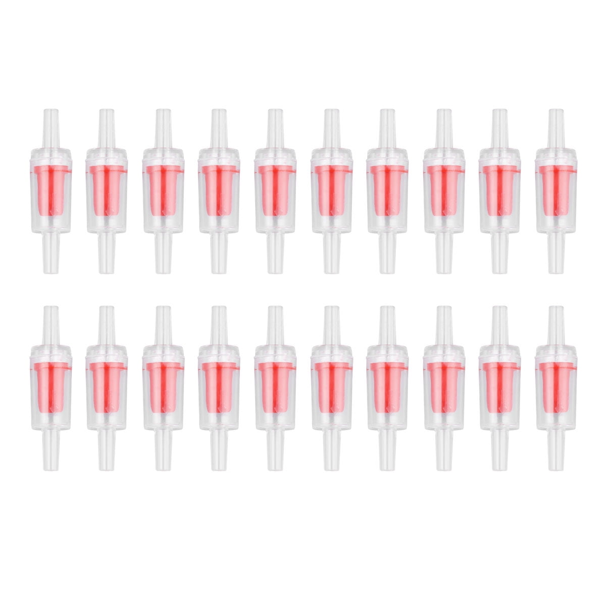WHAMVOX 20 Pcs Check Valve Non-return Aquarium Airline Tubing ...