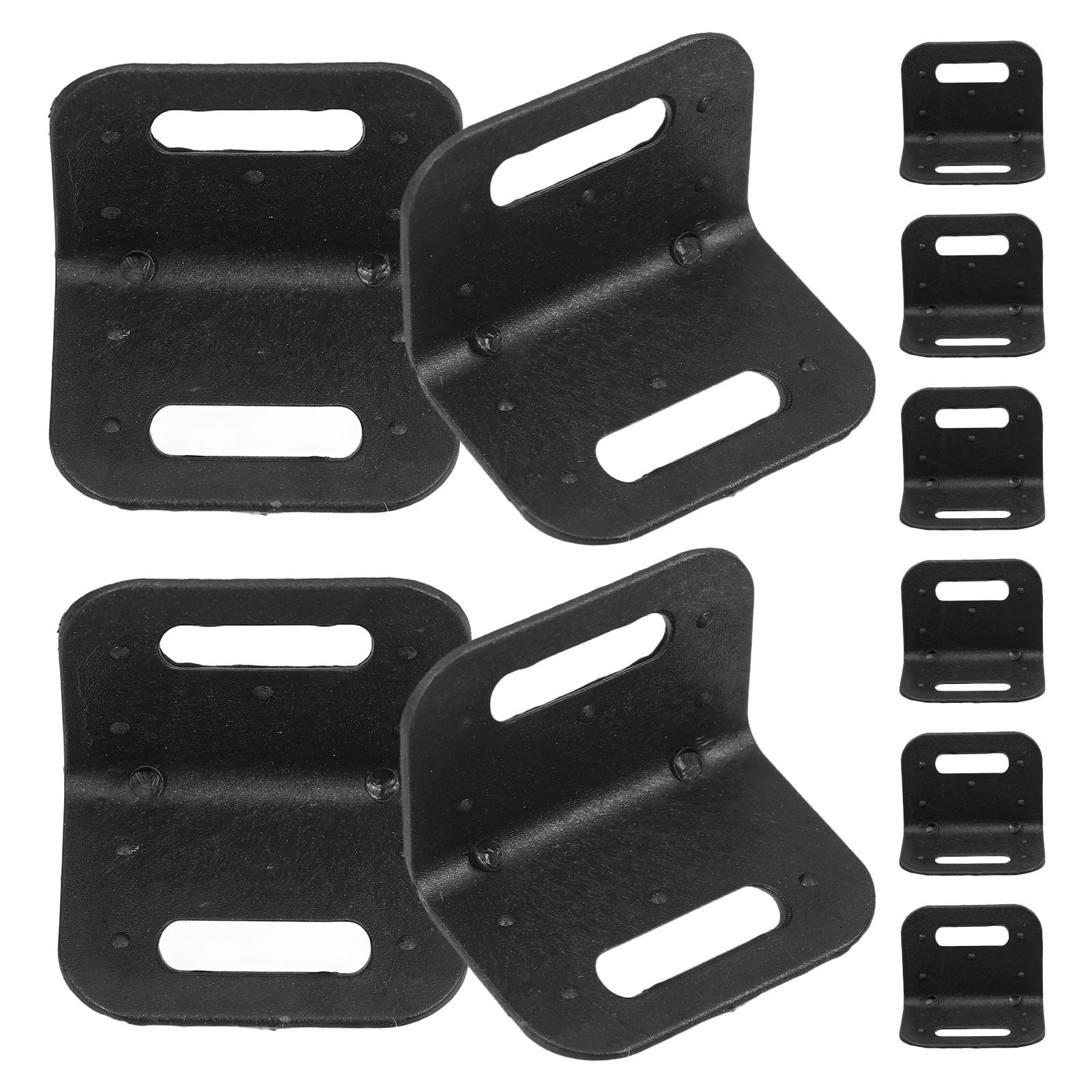 WHAMVOX 20 Pcs Corner Brace L Bracket Plastic Corner Bracket Packaging ...