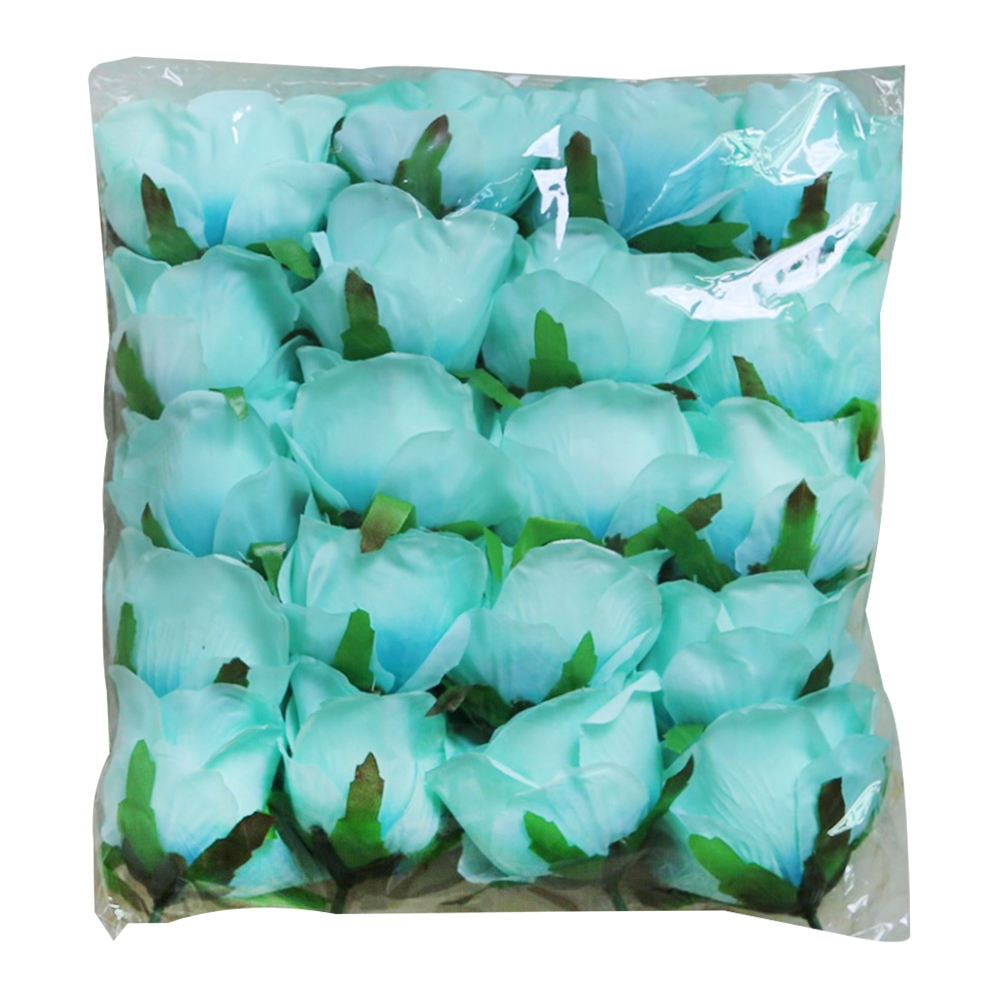 WHAMVOX 20 Pcs Decoration Rose Head Artificial Flower Heads - Walmart.com