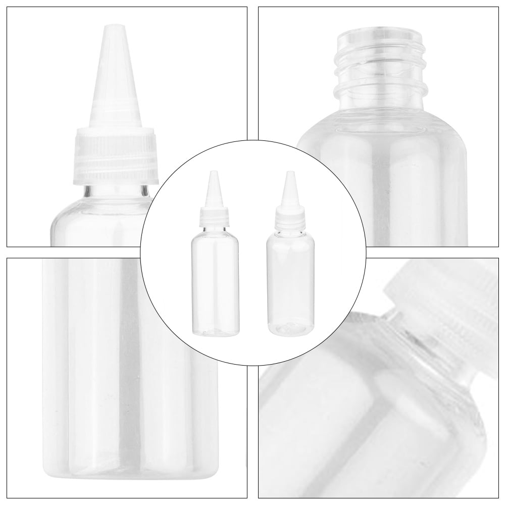 WHAMVOX 20 Pcs Dropper Tapered Spike Squeeze Bottle Refillable Liquid ...