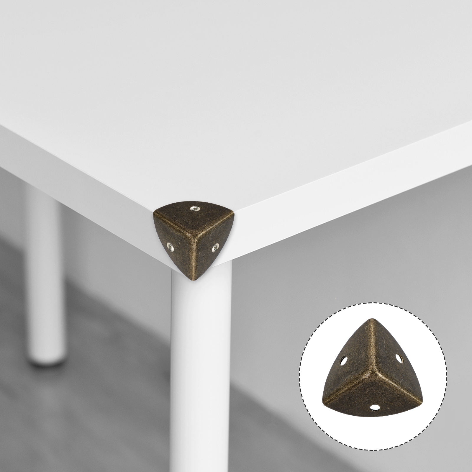 FESTFENDS Table Corner Protectors Bronze 20Set 1.7x1.1x1.1in - Walmart.com