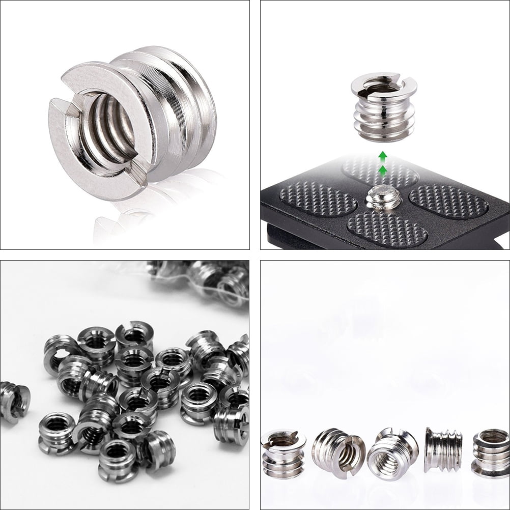 WHAMVOX 20 Pcs Mic Stand Conversion Screw Adapter for Transfer ...