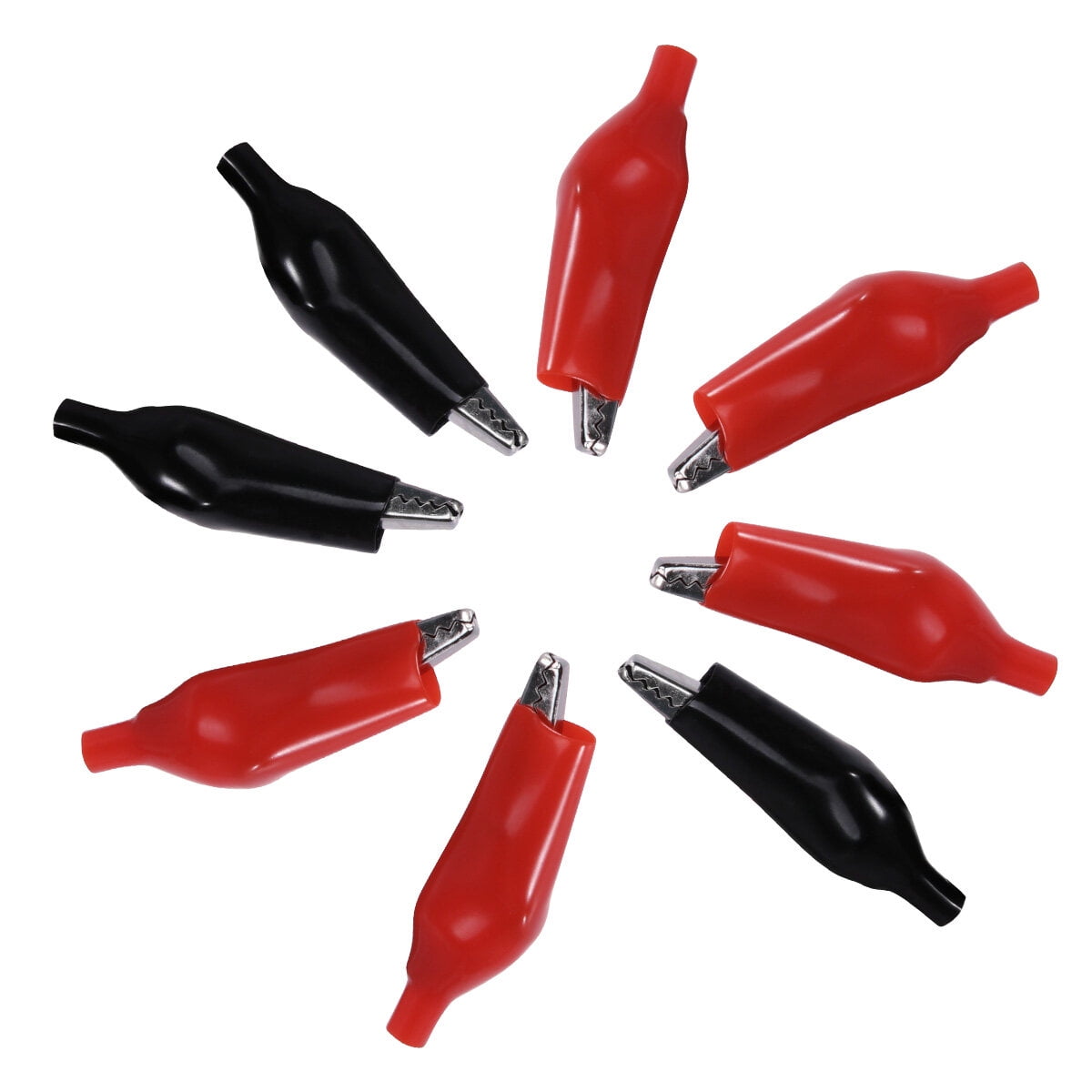 WHAMVOX 20 Pcs Power Supply Wiring Clamp Battery Clip Clips Terminals ...