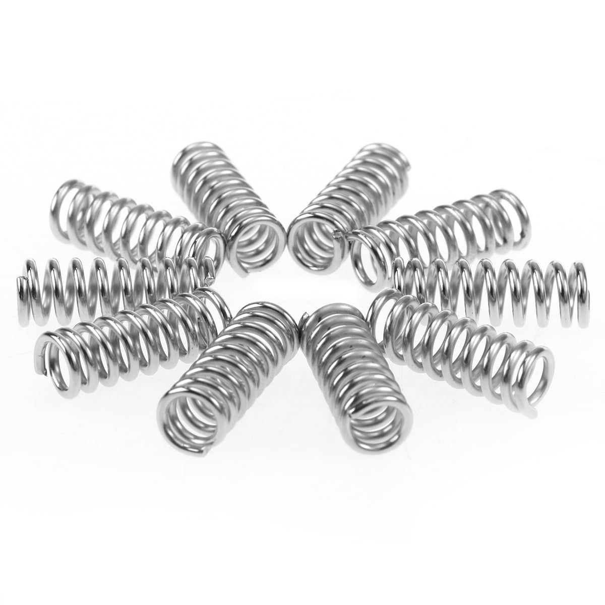 WHAMVOX 20 Pcs Premium Compression Spring 3d Printer Accessory Silver ...