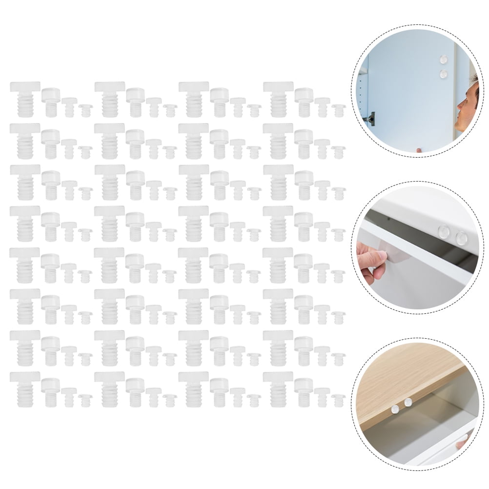 WHAMVOX 200 Pcs Anti-collision Rubber Particle Cabinet Kitchen Cabinets ...