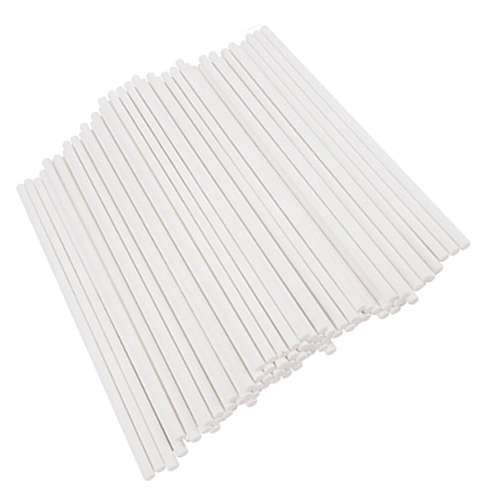 WHAMVOX 200 Pcs Hello Make Lollipop Paper Stick Lollipop Sticks White ...