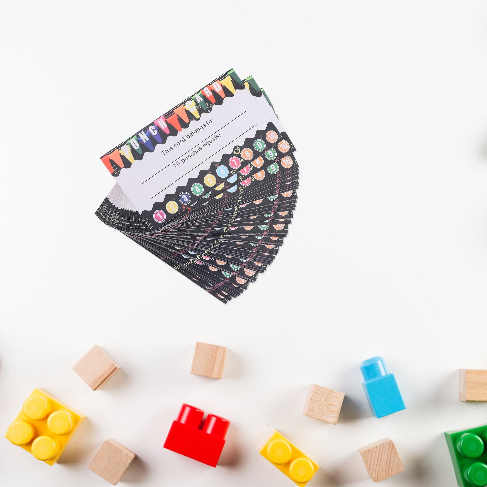 WHAMVOX 200PCS Punch Cards for Classroom Reward Punch Cards Behavior ...