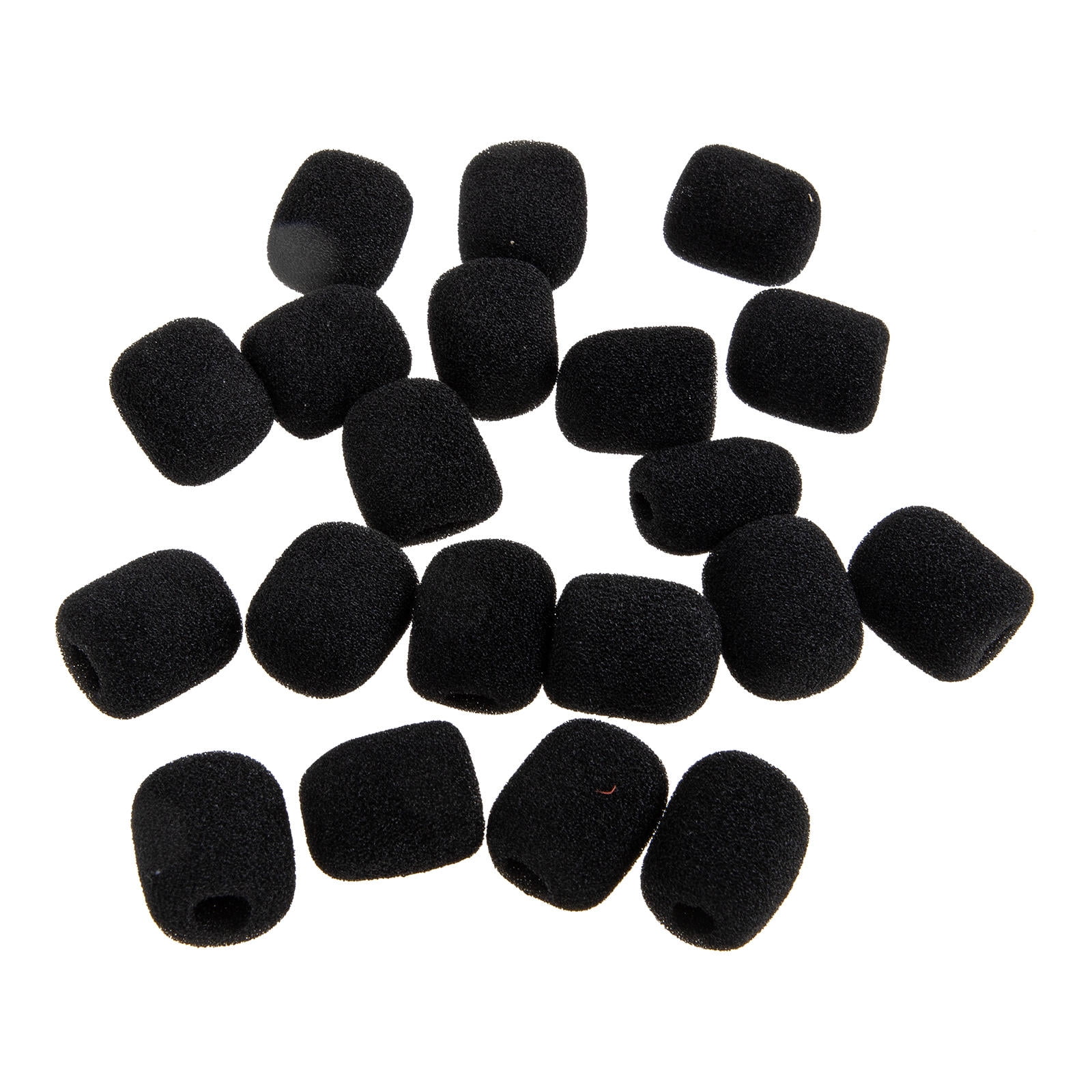 WHAMVOX 20Pack Black Sponge Mic Cover for Dust and Dirt Protection in ...