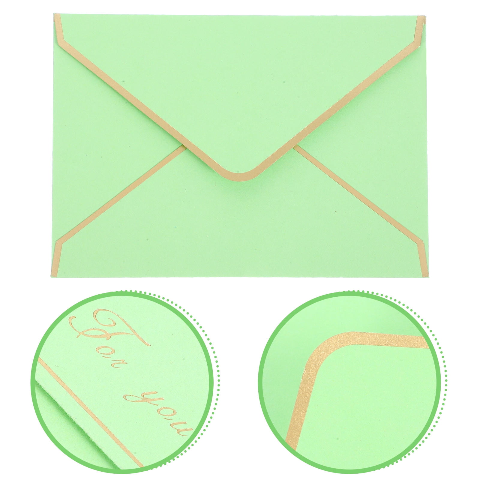 WHAMVOX 20Pcs Empty Envelopes Elegant Cards Envelopes Invitation Card ...