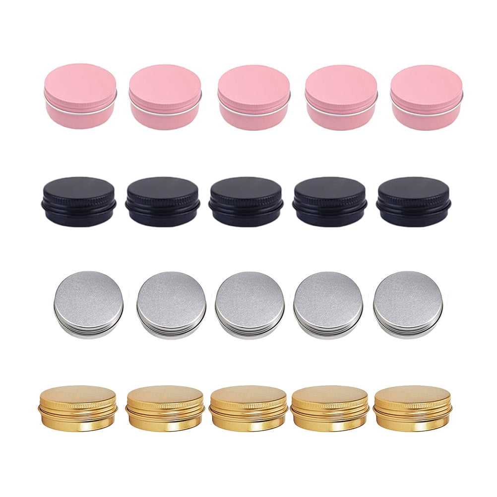 WHAMVOX 20Pcs Leak Prevention Round Cream Cases for Women Artists ...