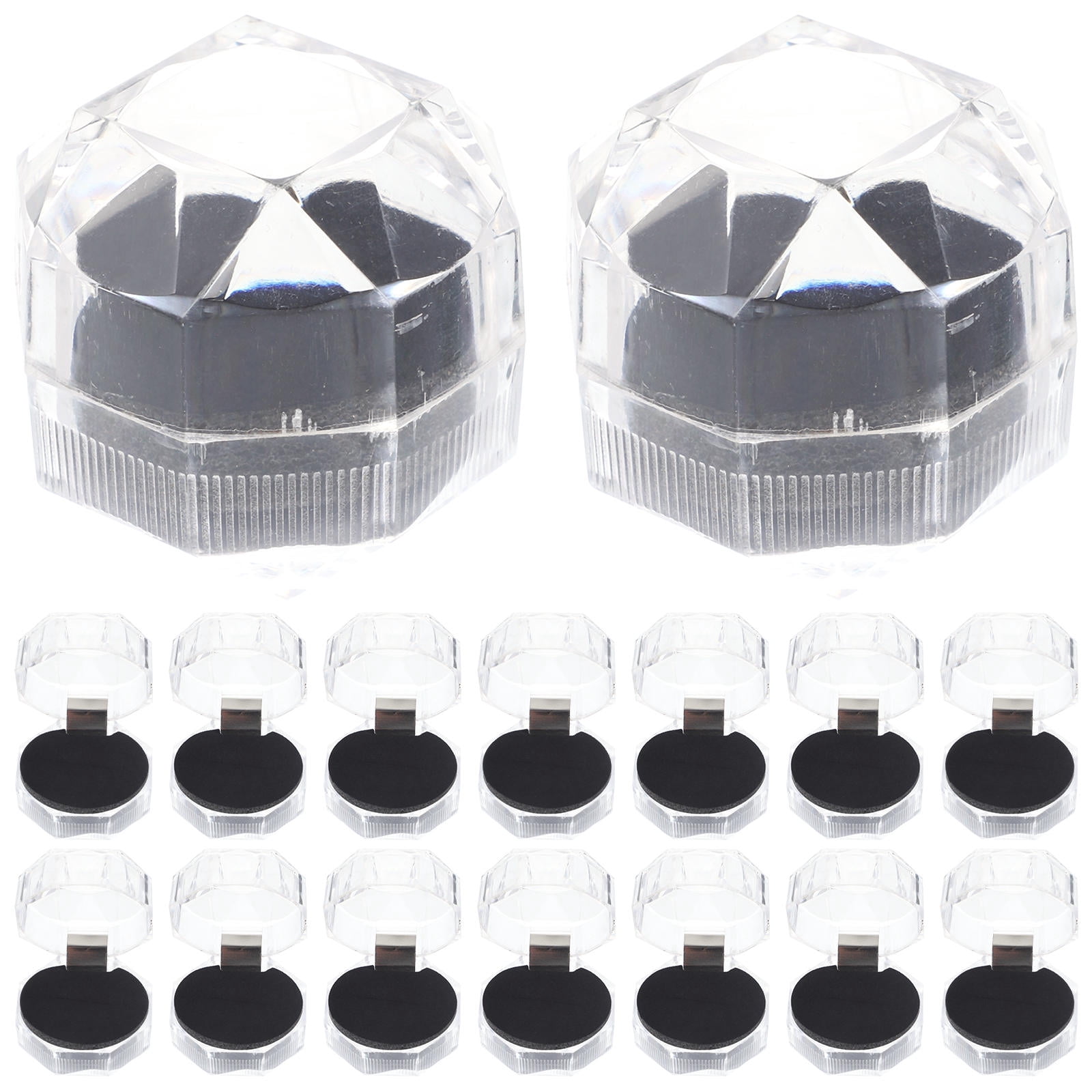 WHAMVOX 20Set Engagement Ring Boxes for Proposal Scratch Protection ...