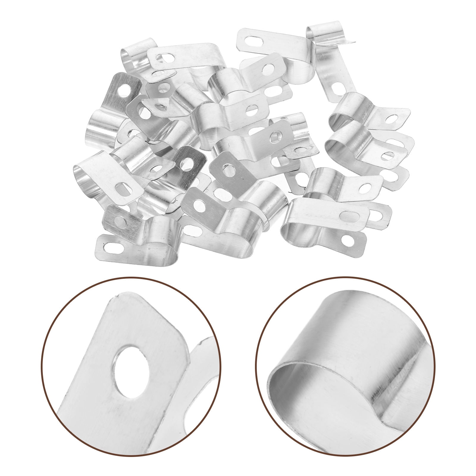 WHAMVOX 20pcs Cable Wire Clip Ethernet Cable Clip Telephone Cable Clamp ...