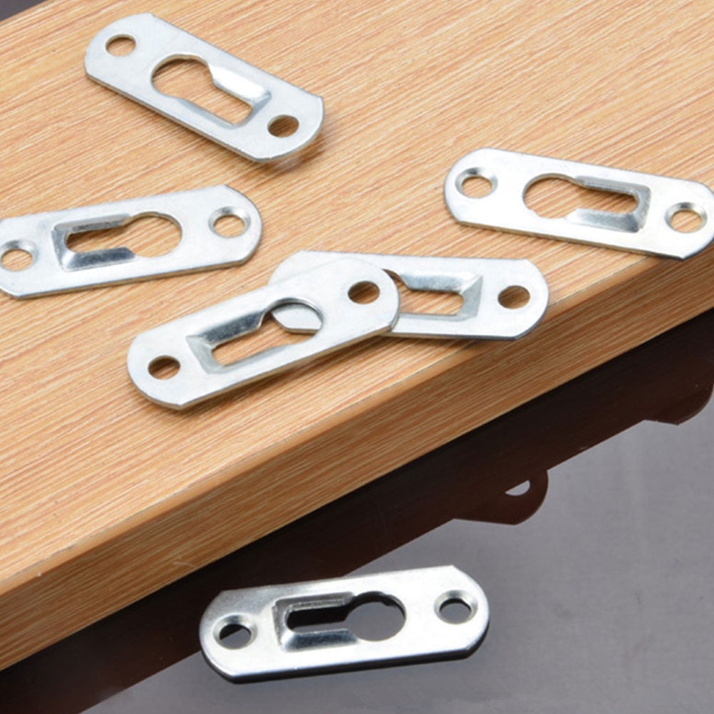 WHAMVOX 20pcs Flat Straight 2 Holes Repair Mending Fixing Plate Iron ...