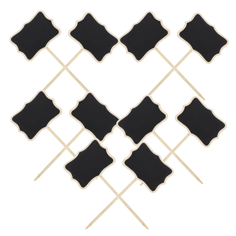 WHAMVOX 20pcs Mini Chalkboard Signs For Food Small Chalkboard Sign ...