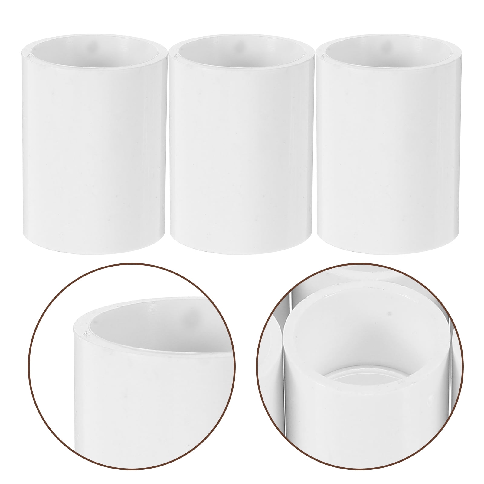 WHAMVOX 20pcs PVC Couplings Adapter Versatile Plastic hose Fittings for ...