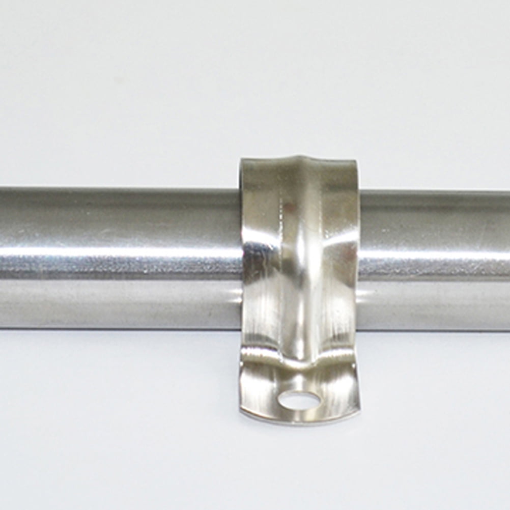 WHAMVOX 20pcs Pipe Straps U Bracket Industrial Pipeline Clamp Water ...