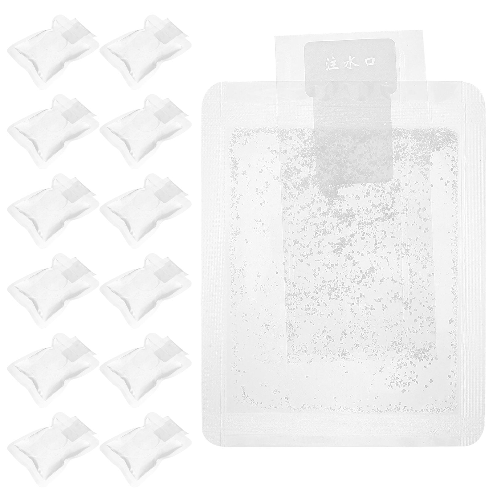 WHAMVOX 20pcs Portable Ice Packs Food Shipping Ice Packs Ice Packs for ...