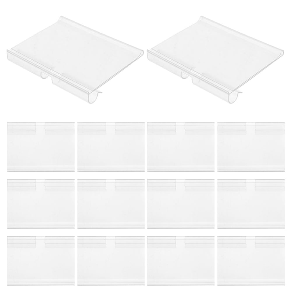 SEWCHICS Merchandise Sign Display Holder Pvc Price Display Supermarket ...