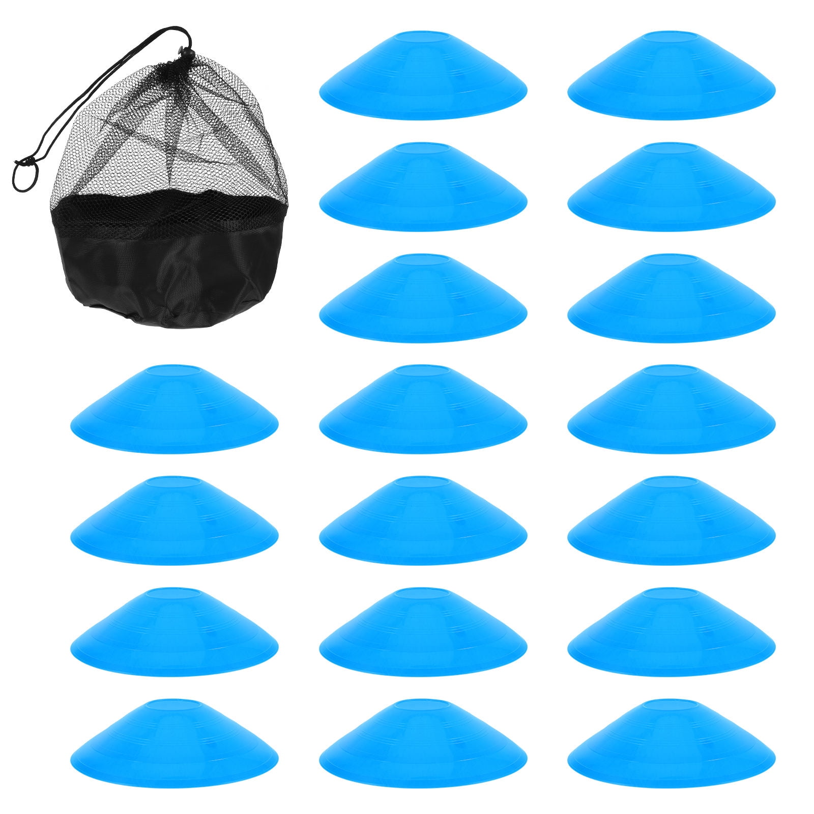 WHAMVOX 20pcs Soccer Cones Disc Cone Agility Training Sports Cone ...