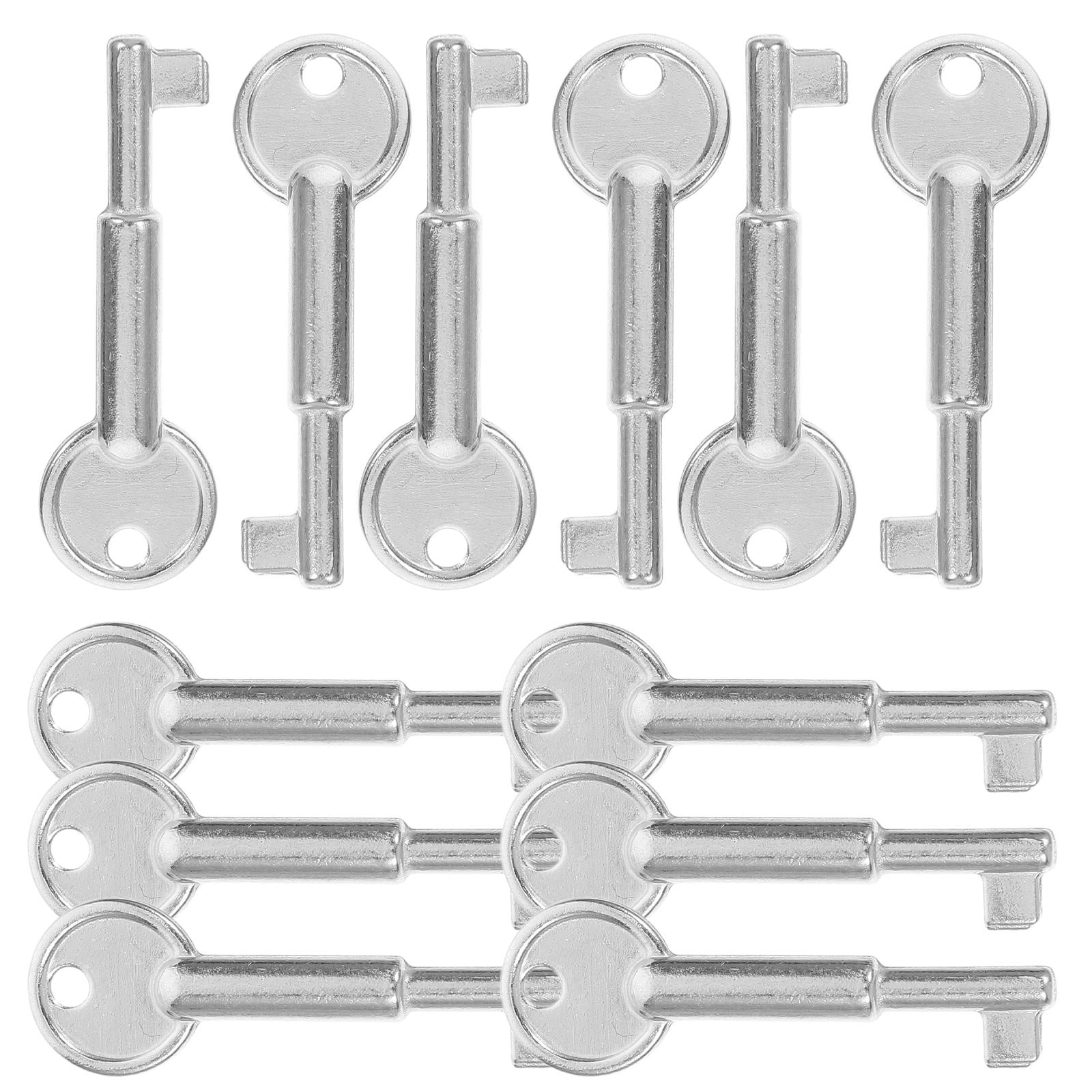 WHAMVOX 20pcs Tubular Keyed Light Switch Lock Switch For Emergency ...