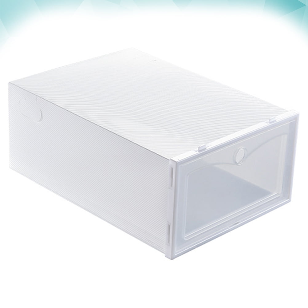 WHAMVOX Pcs Sneaker Storage Bin Stackable Shoe Box Container - Walmart.com