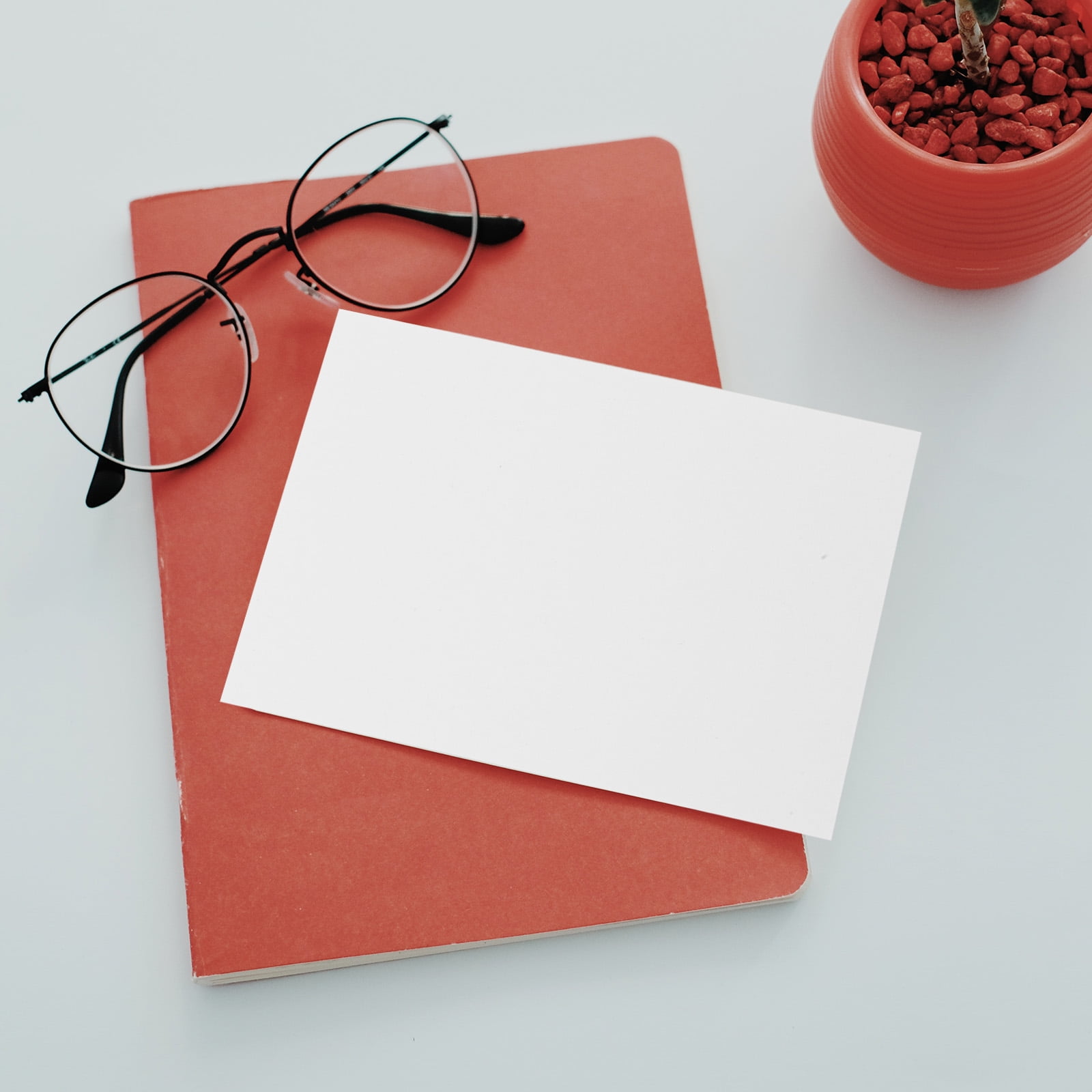 WHAMVOX 240 Pcs Daily Use Word Cards Compact Note Greeting Cue Blank ...