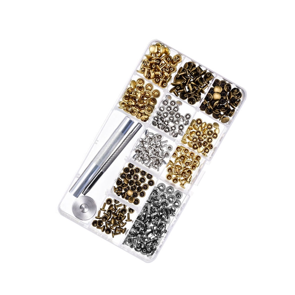 HEANUJJ Snap Fastener Iron 240 Set Assorted Color For Craftsmen Heavy ...