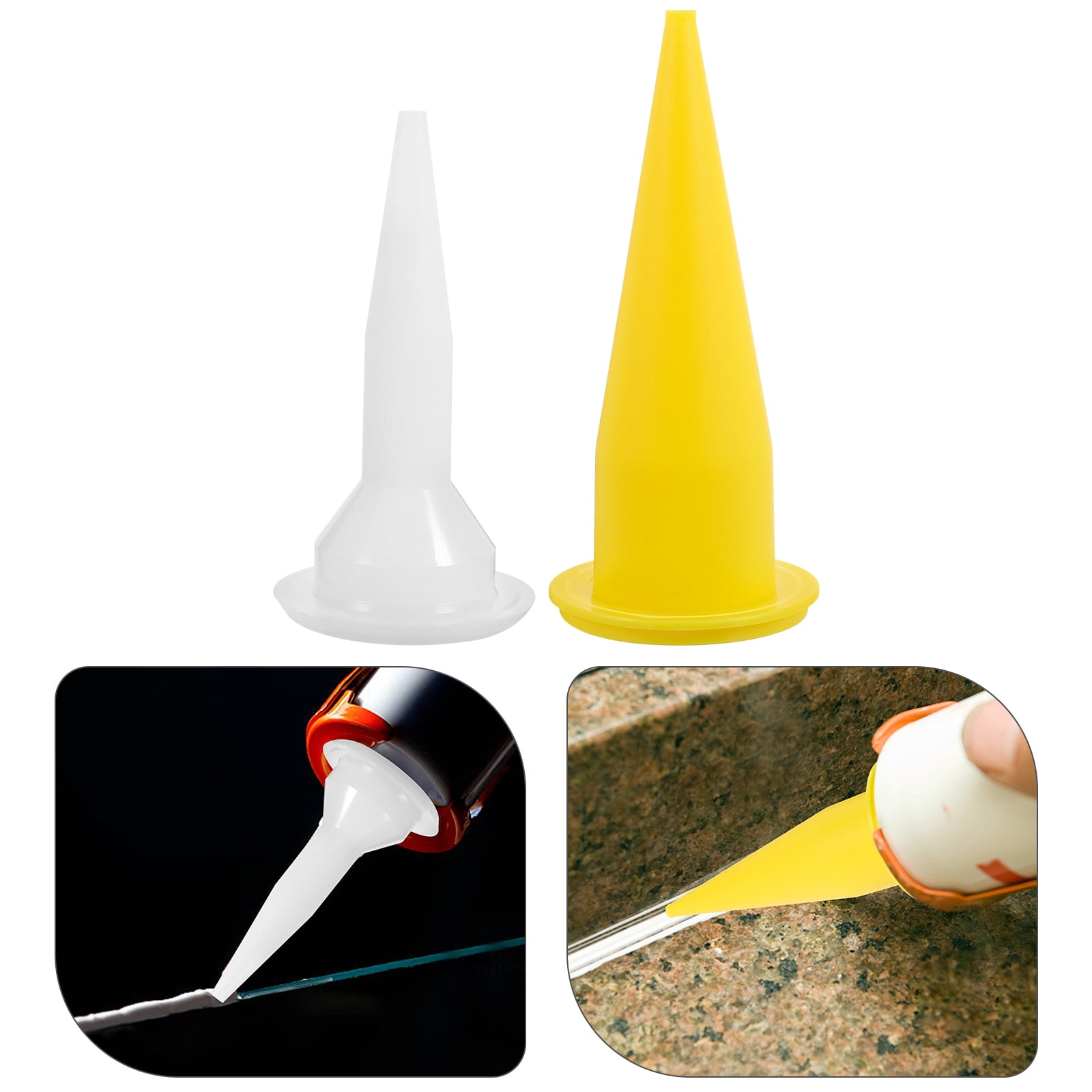 WHAMVOX 24Pcs Caulking Nozzle Cones Applicator Glue Application in ...