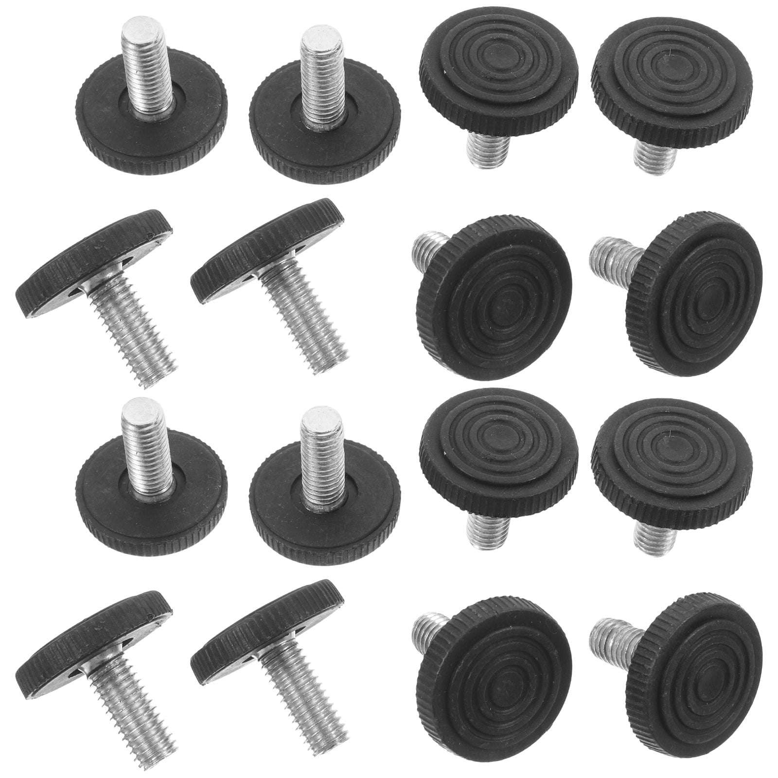 WHAMVOX 24Pcs Threaded Leveling Feet Adjustable Table Furniture Feet ...