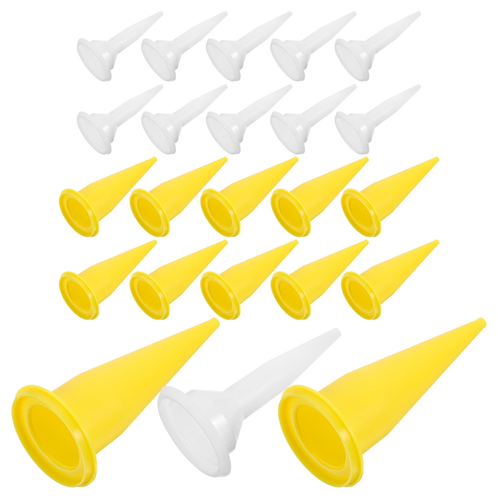 WHAMVOX 24pcs Caulking Nozzle Cones Reusable Caulk Nozzle Replacement ...