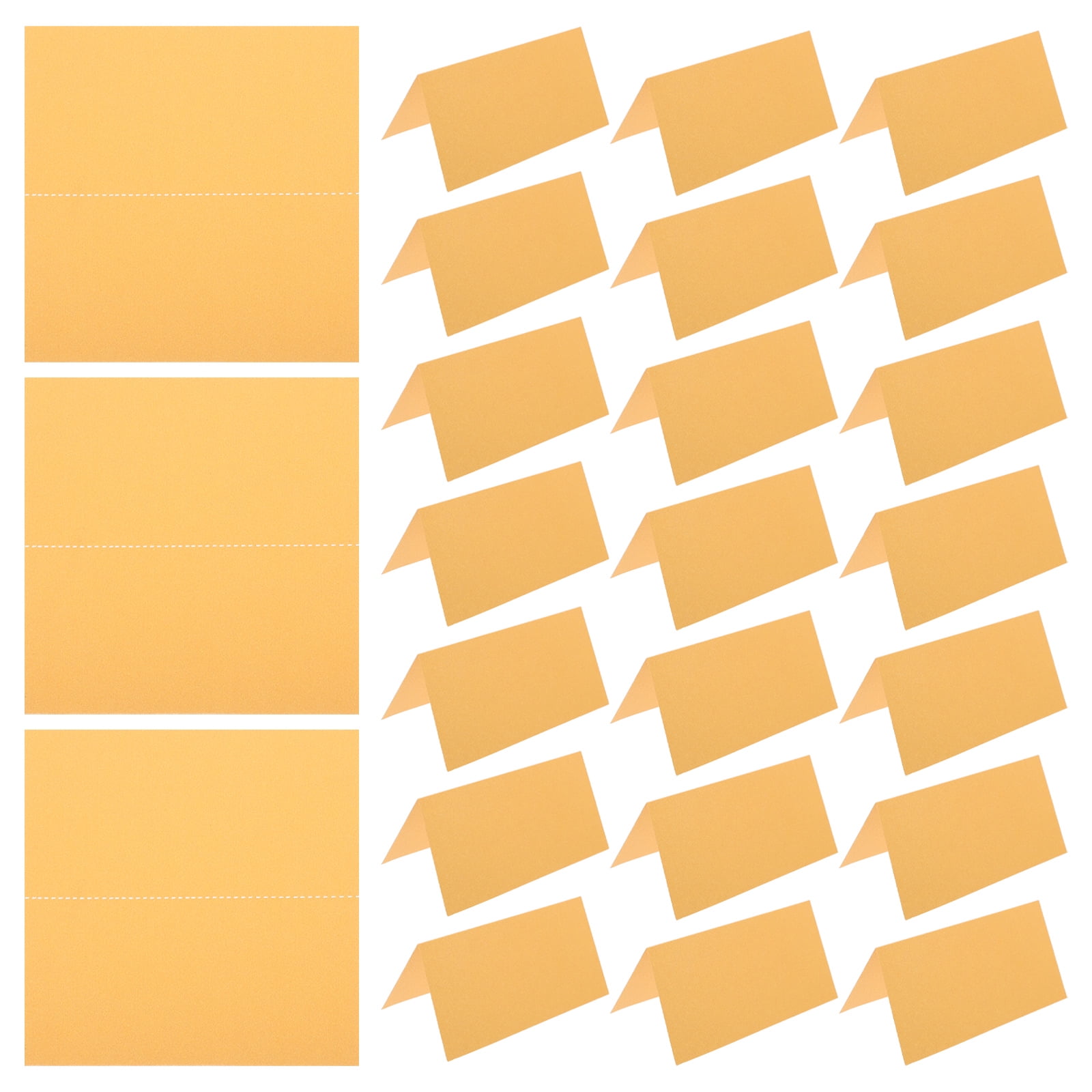 WHAMVOX 25 Pcs Menu Cards for Wedding Reception Table Office - Walmart.com