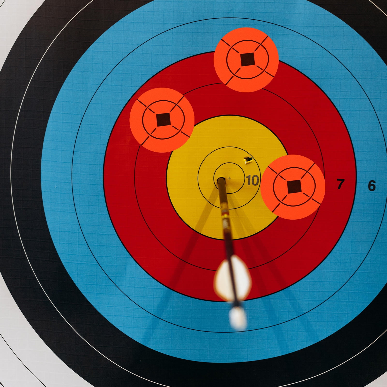 WHAMVOX 25 Sheets Practice Paper Targets Archery Practice Aim Paper ...