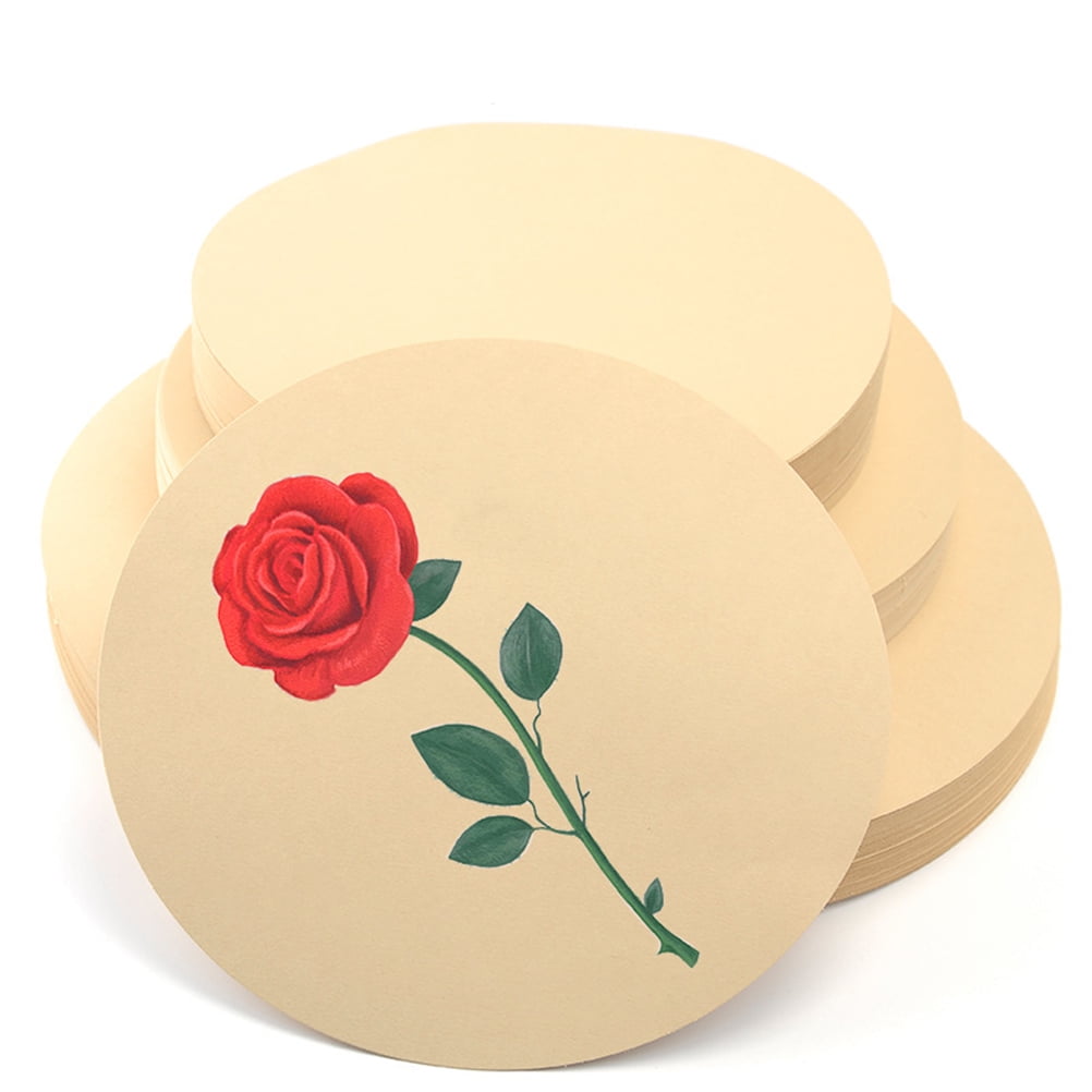 WHAMVOX 25 Sheets Sketch Paper Drawing for Kids Large Painting Yellow ...