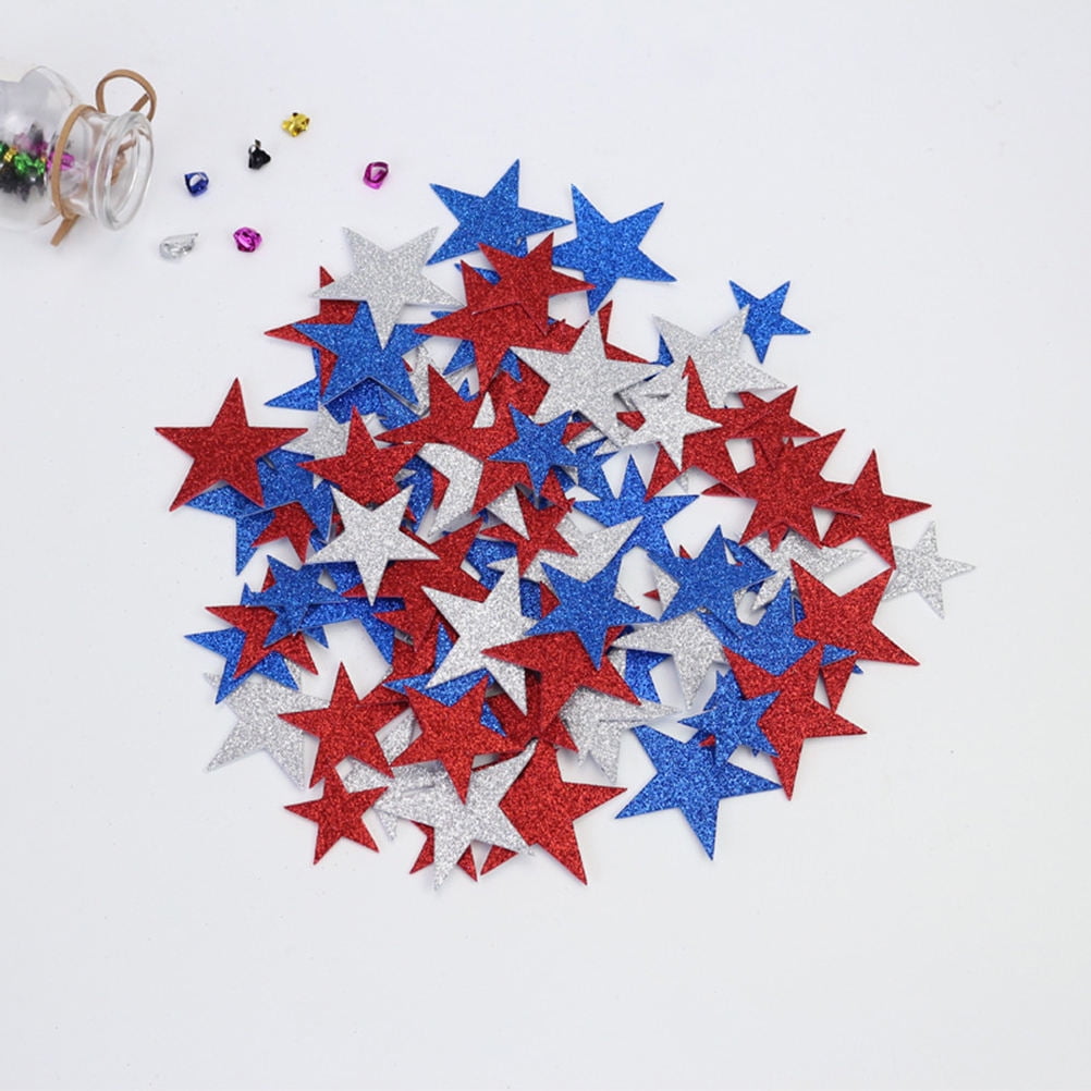 WHAMVOX American Flag Pentagram Stickers for Decoration Made of EVA ...