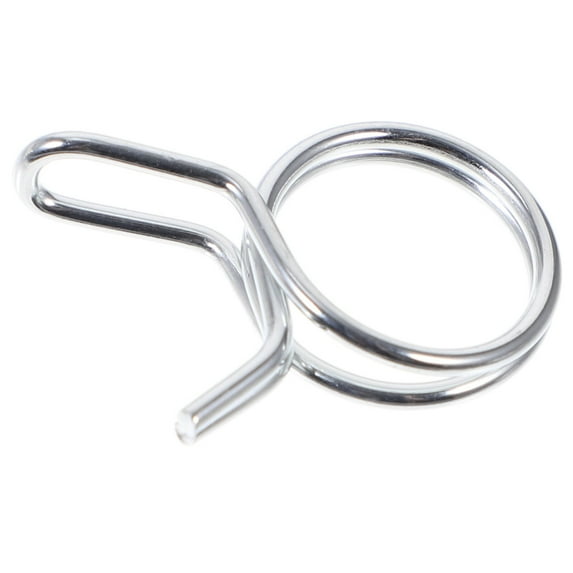 WHAMVOX 250 Pcs Line Spring Clip Air Hose Clamp Clamps Stainless Silver ...