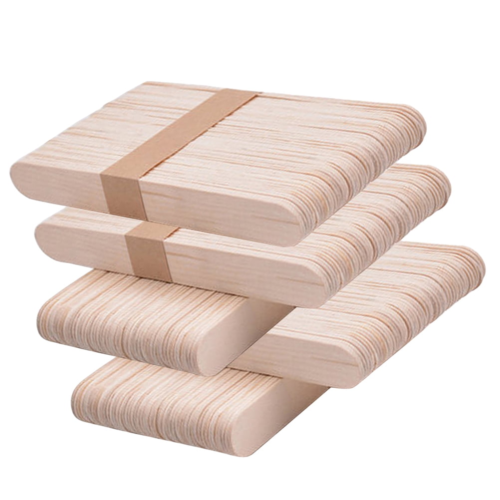 WHAMVOX 250Pcs Popsicle Sticks for Food and Crafting in Smooth Surface ...